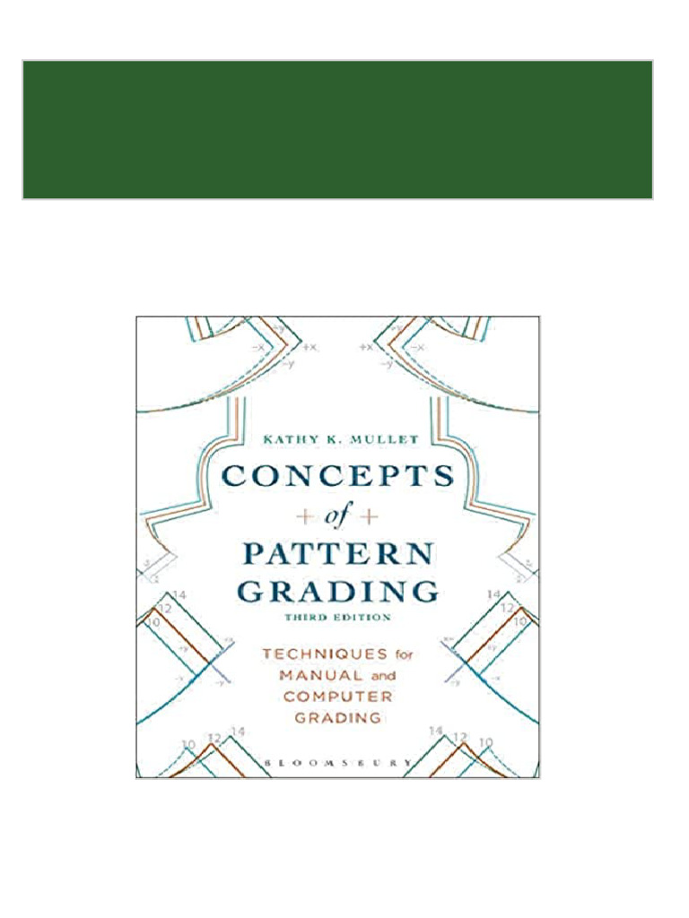 Ebooks File (Ebook PDF) Concepts of Pattern Grading: Techniques For Manual and Computer Grading ...