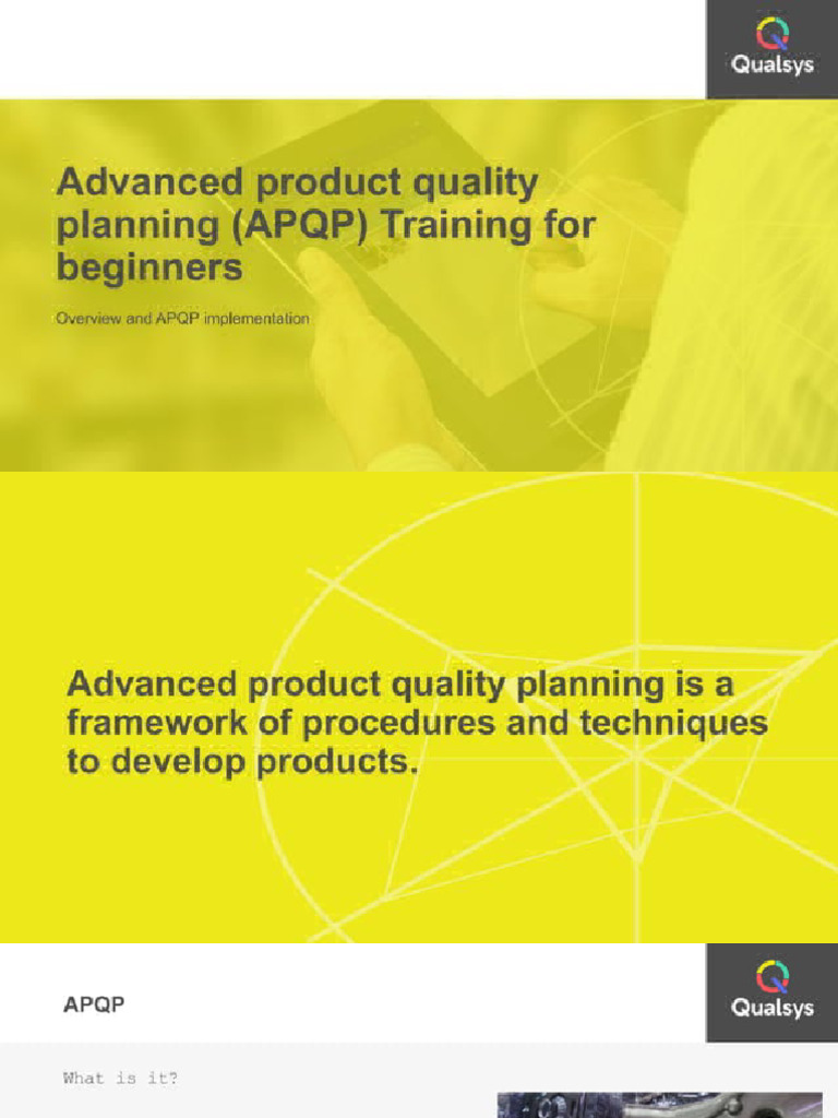 APQP_training for beginners | PDF