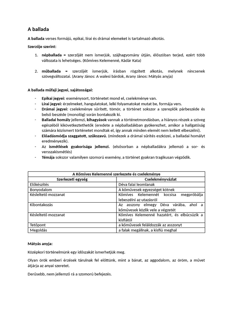 A Ballada | PDF