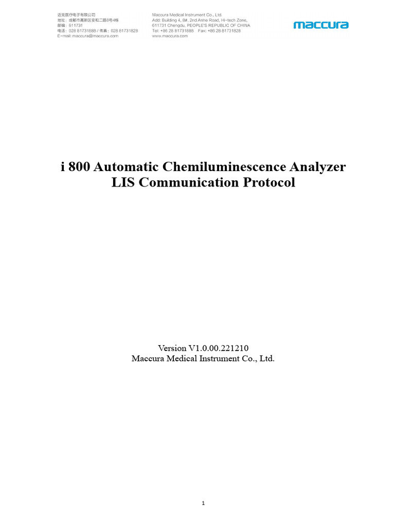 i 800 LIS Protocol | PDF | Computer Network | Transmission Control Protocol