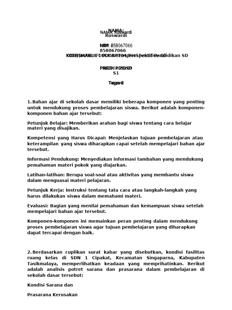 Tugas 3 TMK Perspektif Pendidikan | PDF