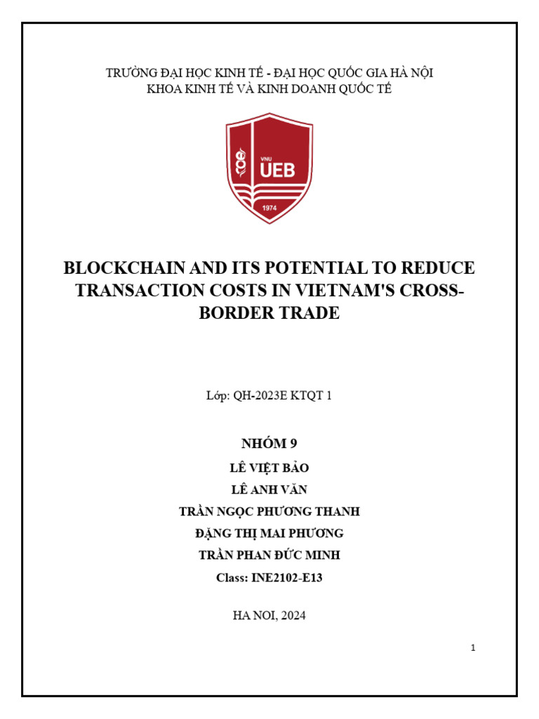 Vmcs 9 Pdf Vietnam Logistics
