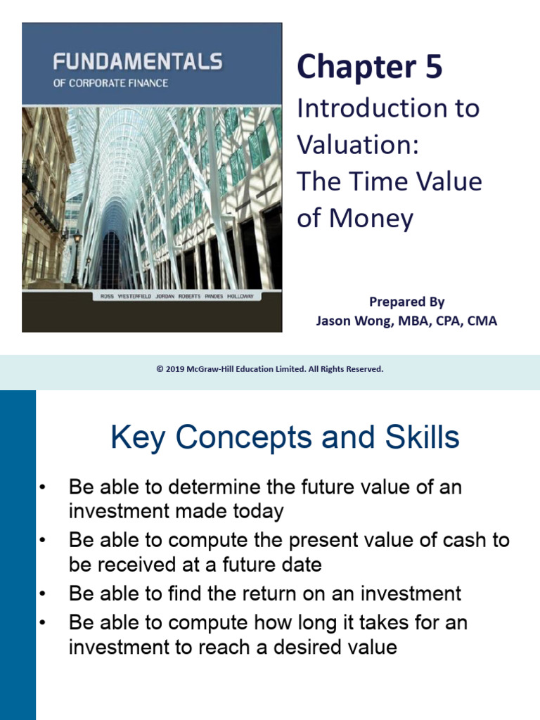 Ross_FCF_10Ce_Ch05 | PDF | Present Value | Interest