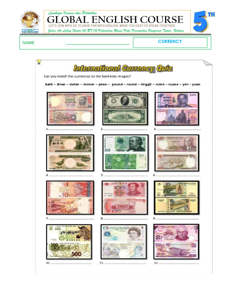 Currency | PDF