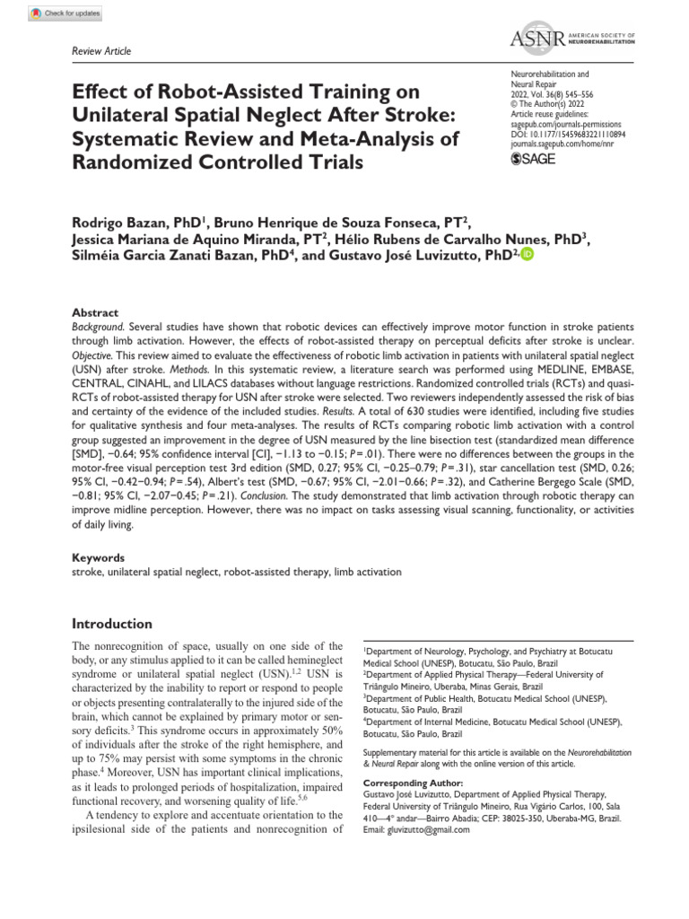 J10-YOG-Effect of Robot-Assisted Training On Unilateral Spatial Neglect ...