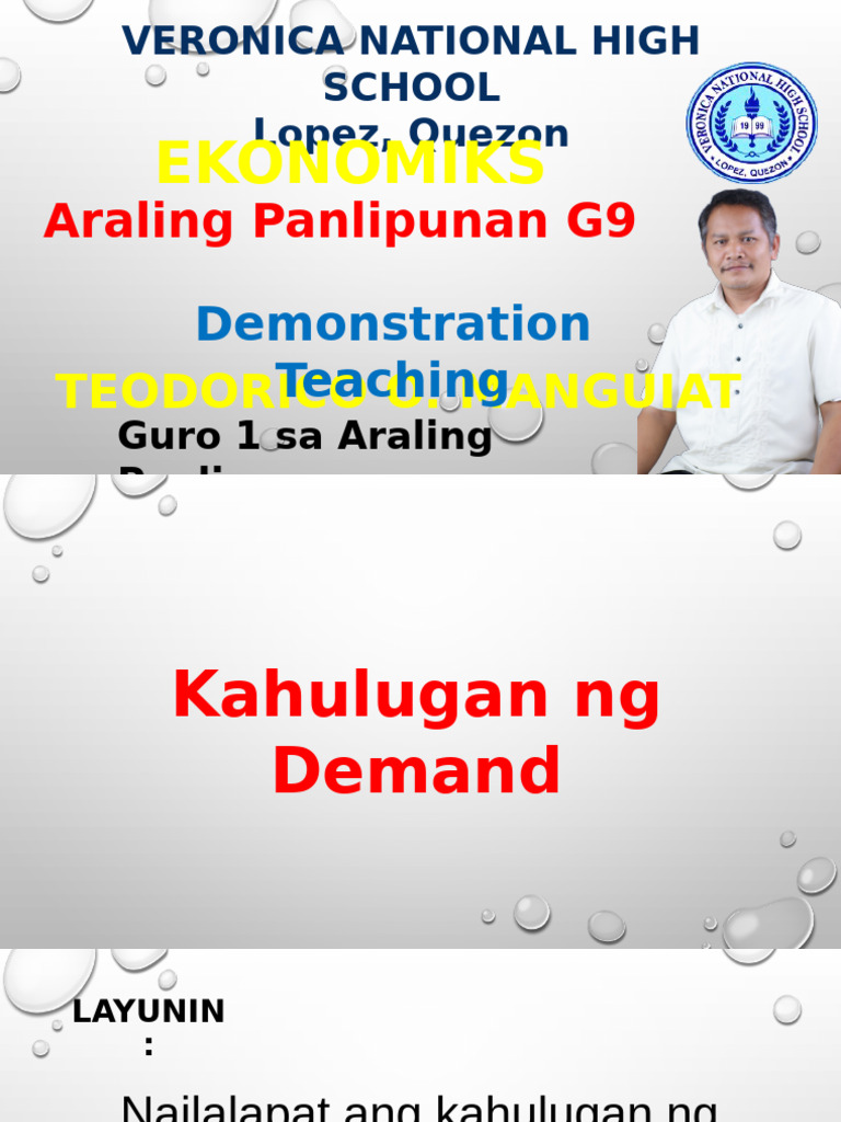 Batas Ng Demand | PDF