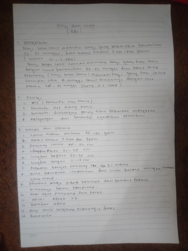 LP BAYI BARU LAHIR FARHAN DIMAS NUGRAHAA | PDF