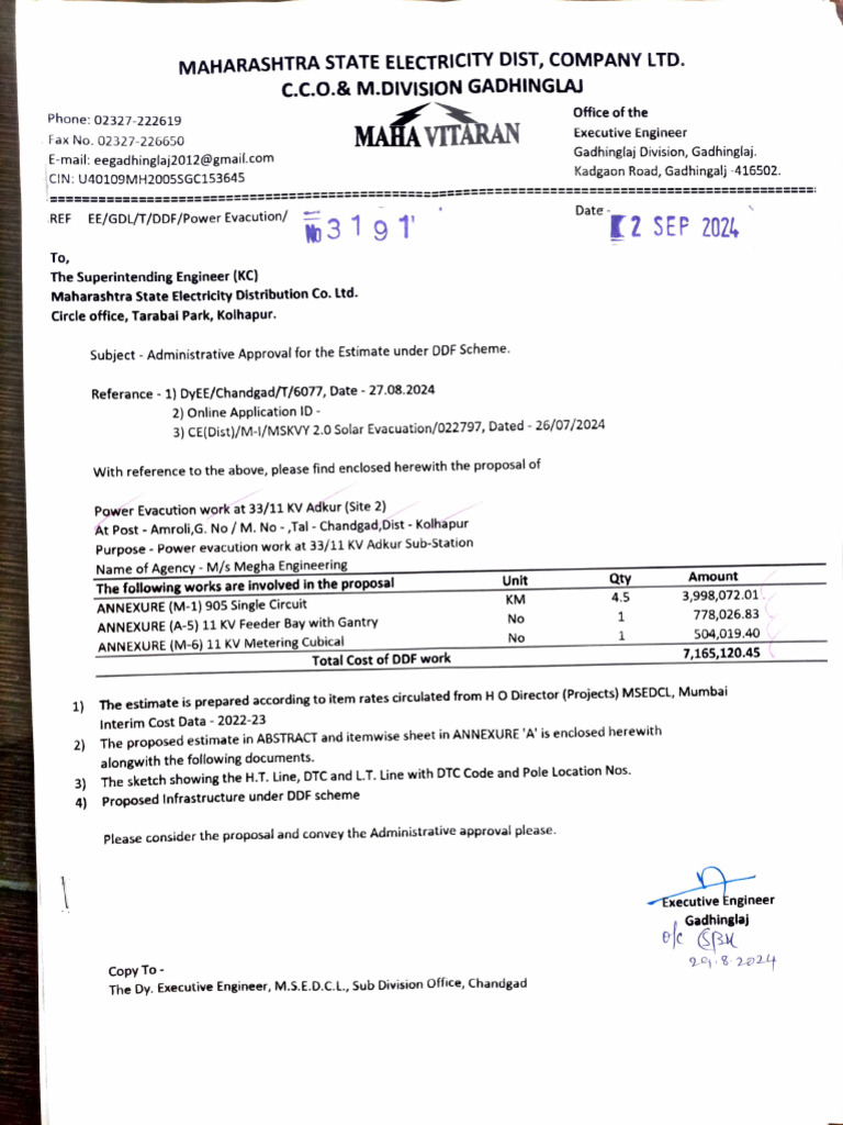 Amroli Estimate | PDF | Materials | Electricity