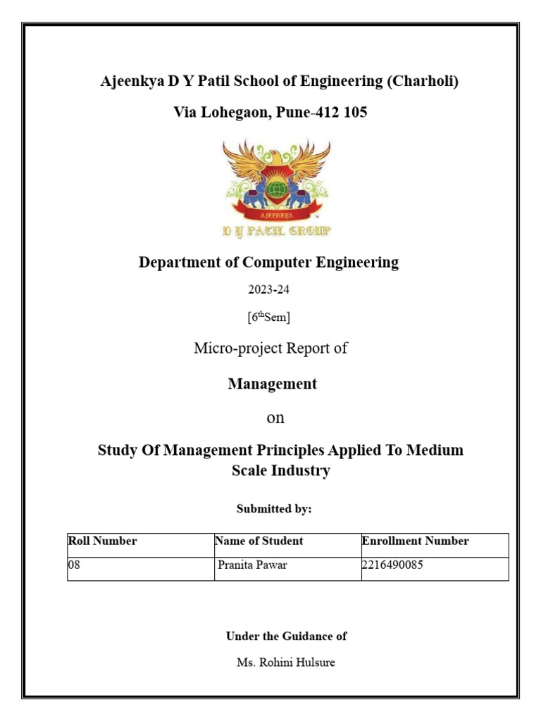 Micro Project | PDF | Goal | Economies