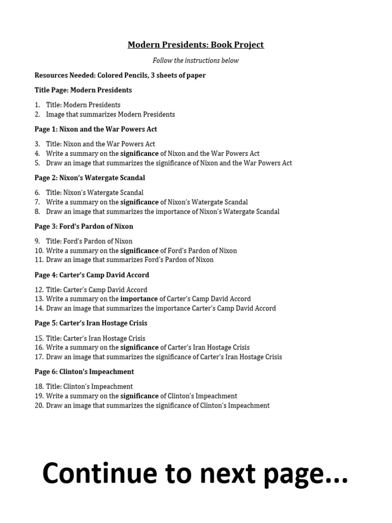 Nixon and the War Powers Act Summary | PDF