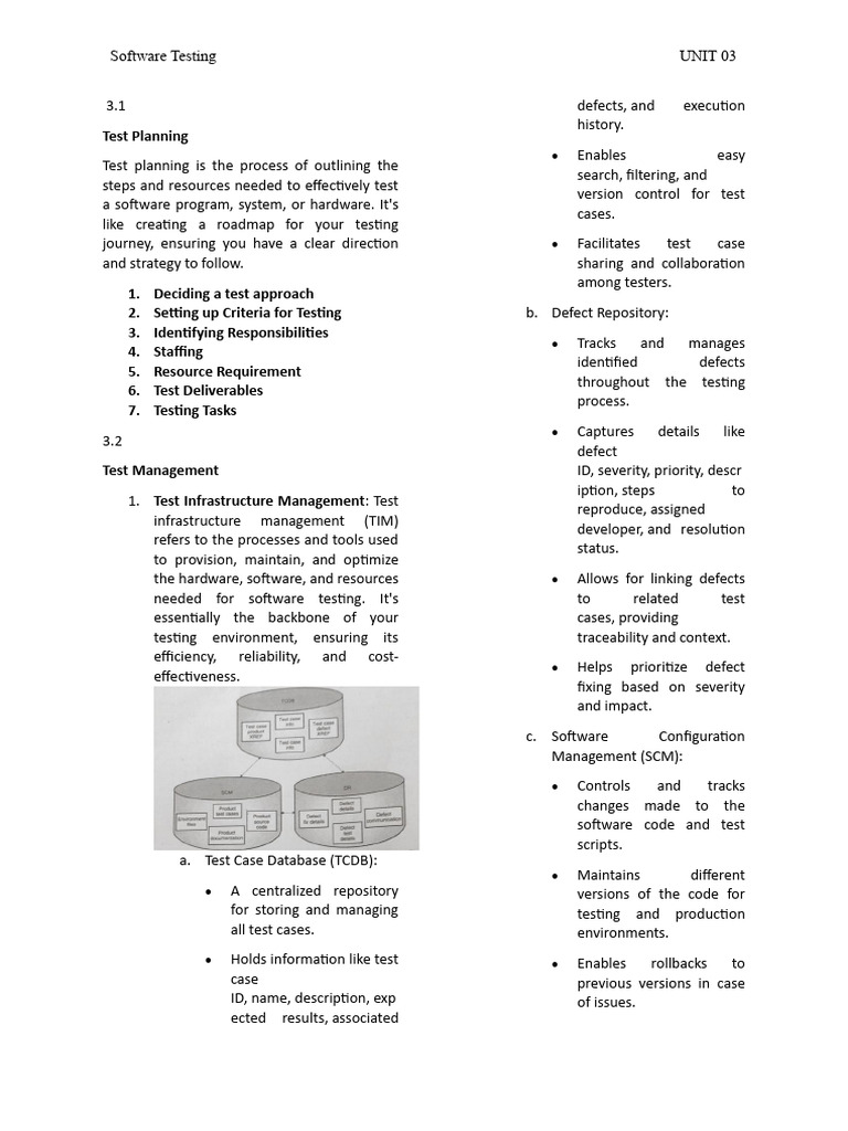 STE Unit 3 | PDF | Software Testing | Version Control