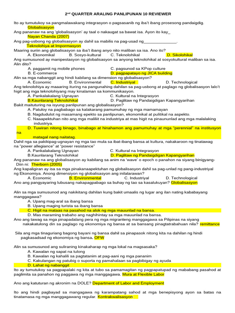 2nd Periodical Reviewer | PDF