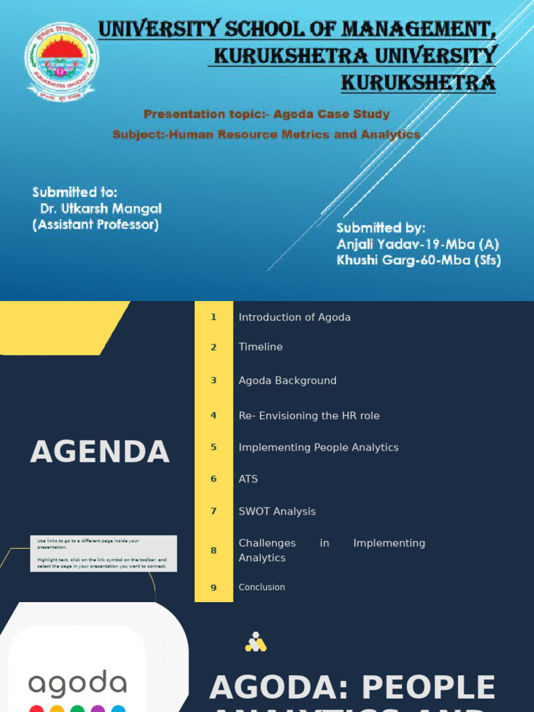 AGODA Case Study | PDF | Recruitment | Data