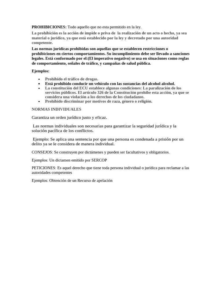 Prohibi C I Ones | PDF