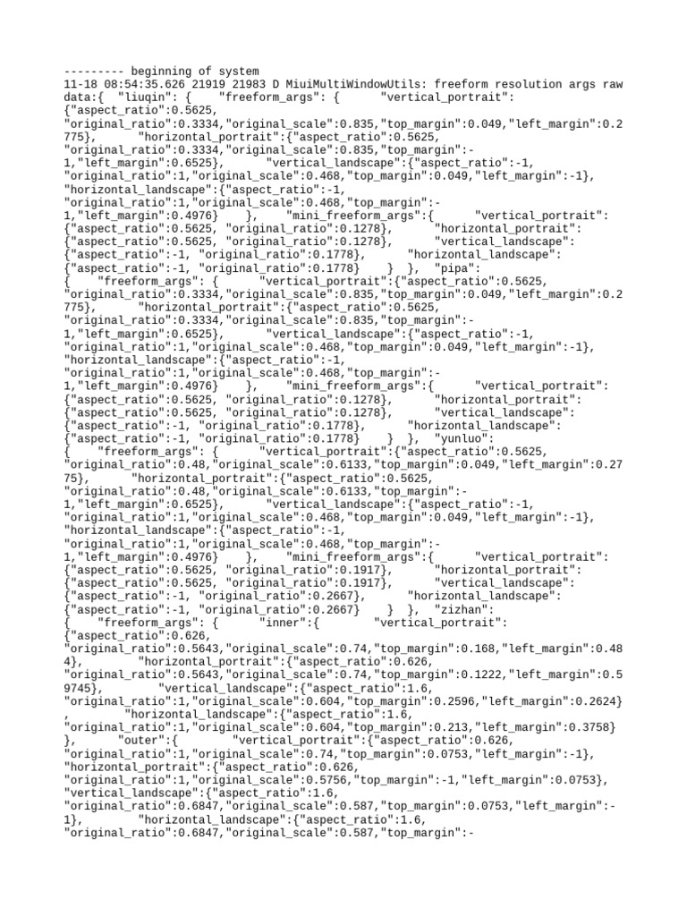 Logcat 1731894891845 | PDF | Computing | Software Engineering