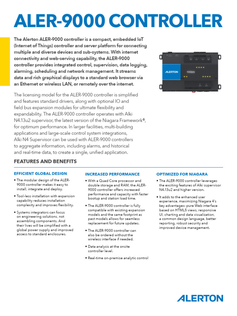 HBT Bms ALER 9000controller 31 0650 01 DataSheet | PDF | Internet Of ...