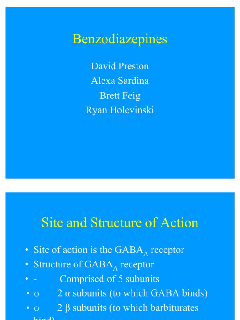 BZD | Benzodiazepine | Psychoactive Drugs
