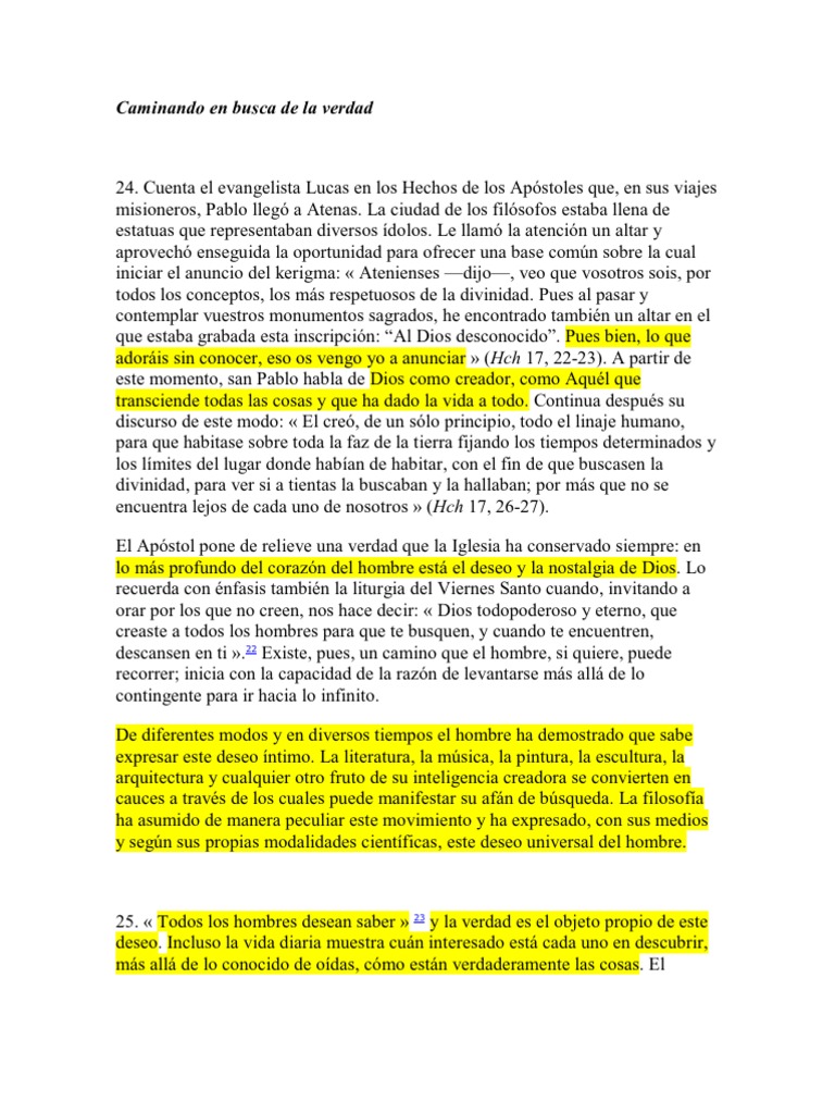 Caminando en Busca de La Verdad | PDF | Verdad | Conocimiento