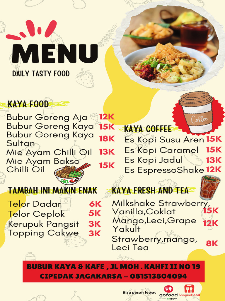 Salinan Dari Menu Update 60 X 100 | PDF