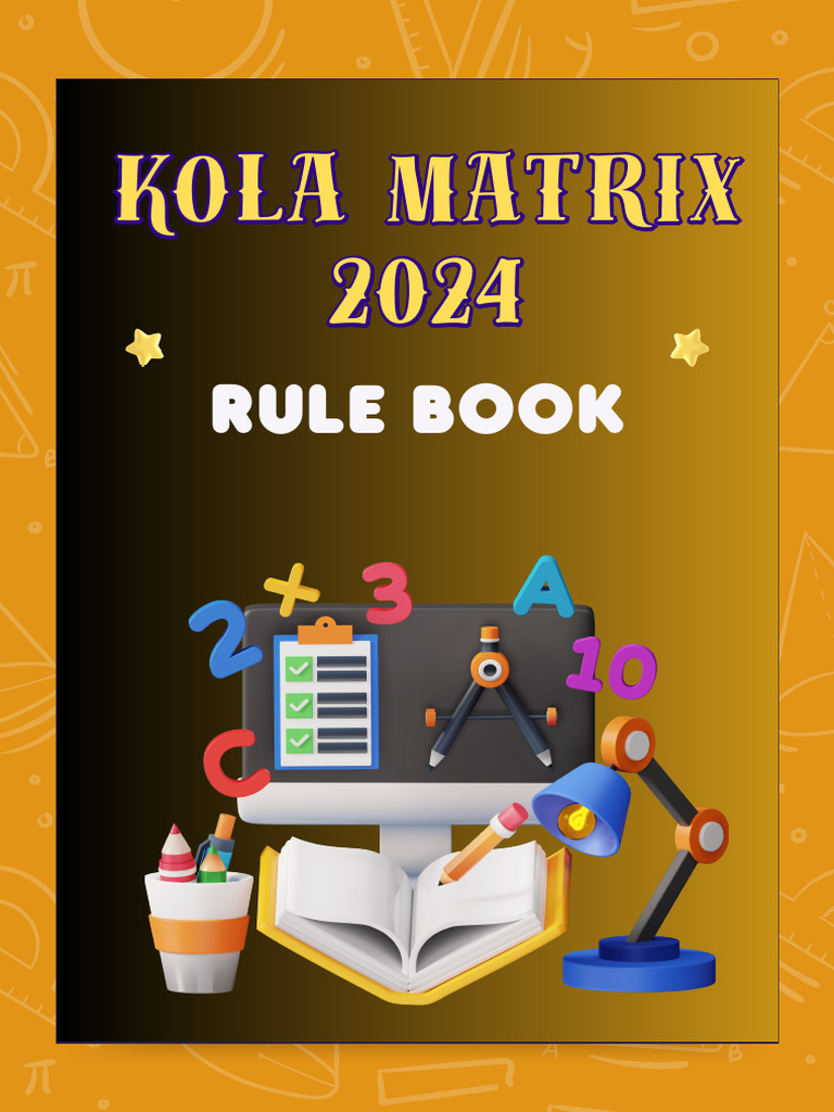 Kola Matrix-Rule Book - 20241026 - 171557 - 0000 | PDF | Computing