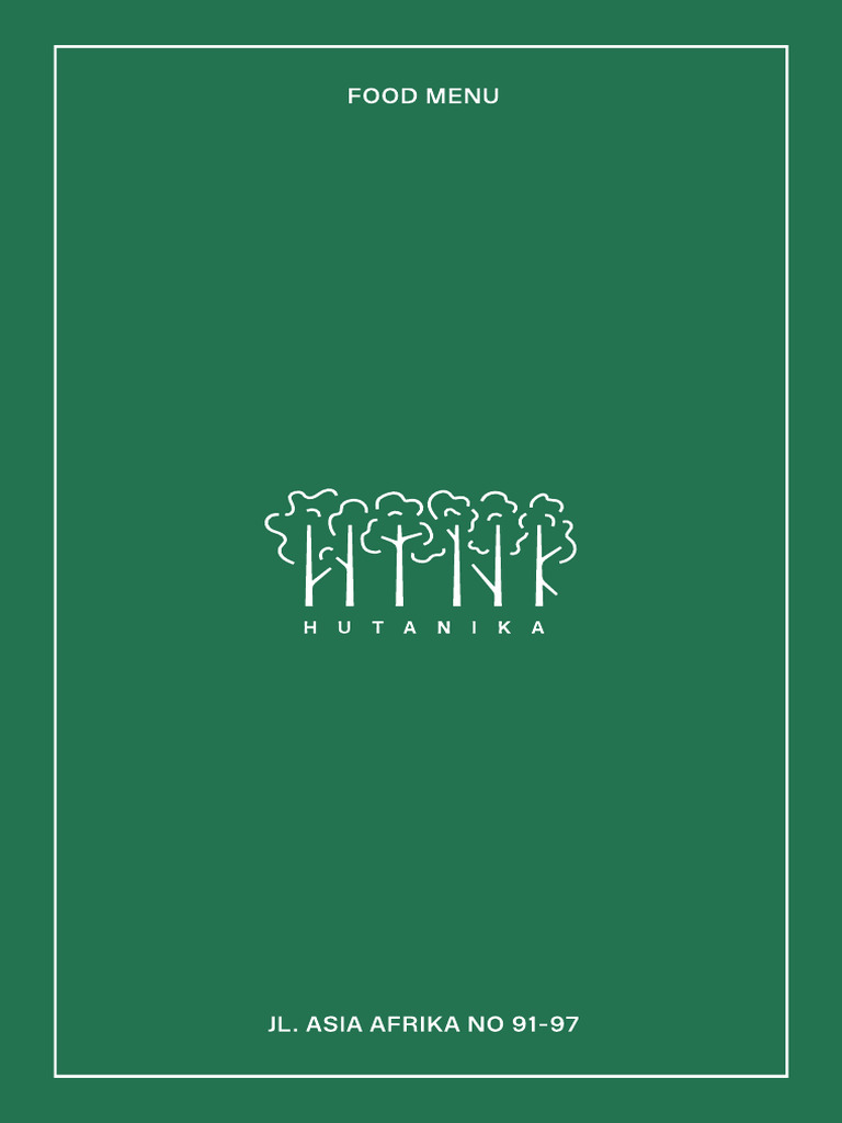 Menu Hutanika | PDF