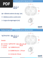 Tabela de Medidas de Roscas e Instruções de Montagem | PDF | Metalurgia ...