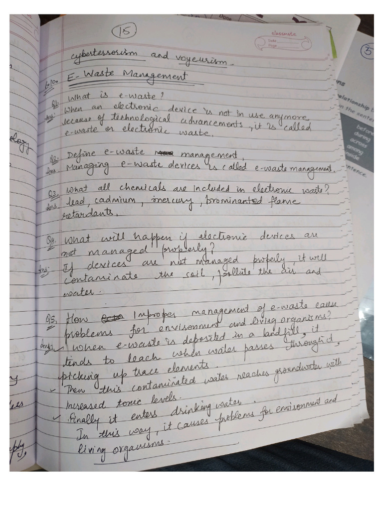 E Waste Management..Class12IP | PDF