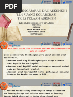 Contoh Bentuk Instrumen Asesmen Formatif, Sumatif, Diagnostik | PDF