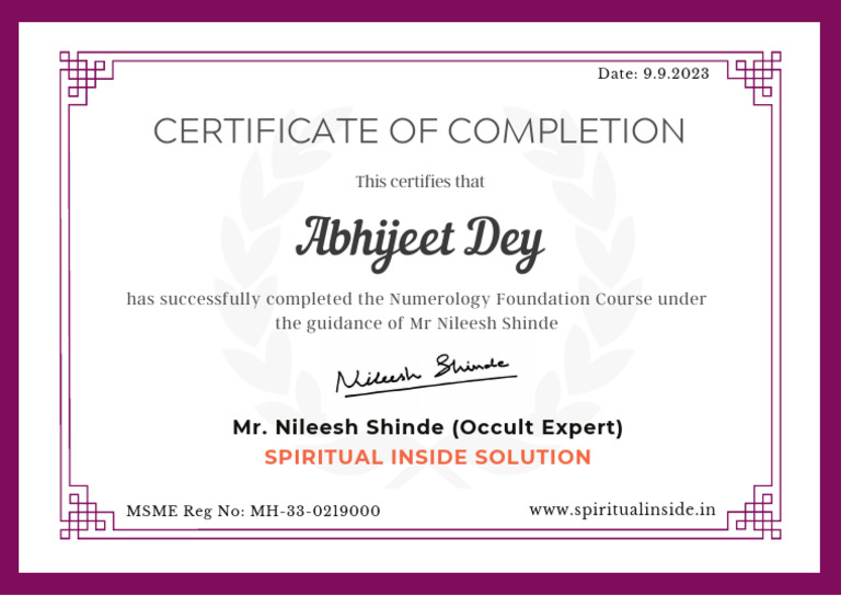 Emailing 7C Certificate 1 1 | PDF