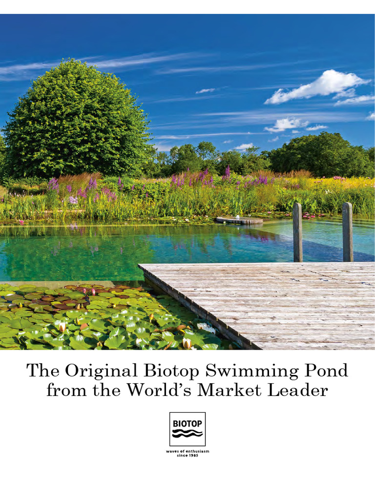Biotop's Natural Swimming Pond Guide | PDF | Pump | Water