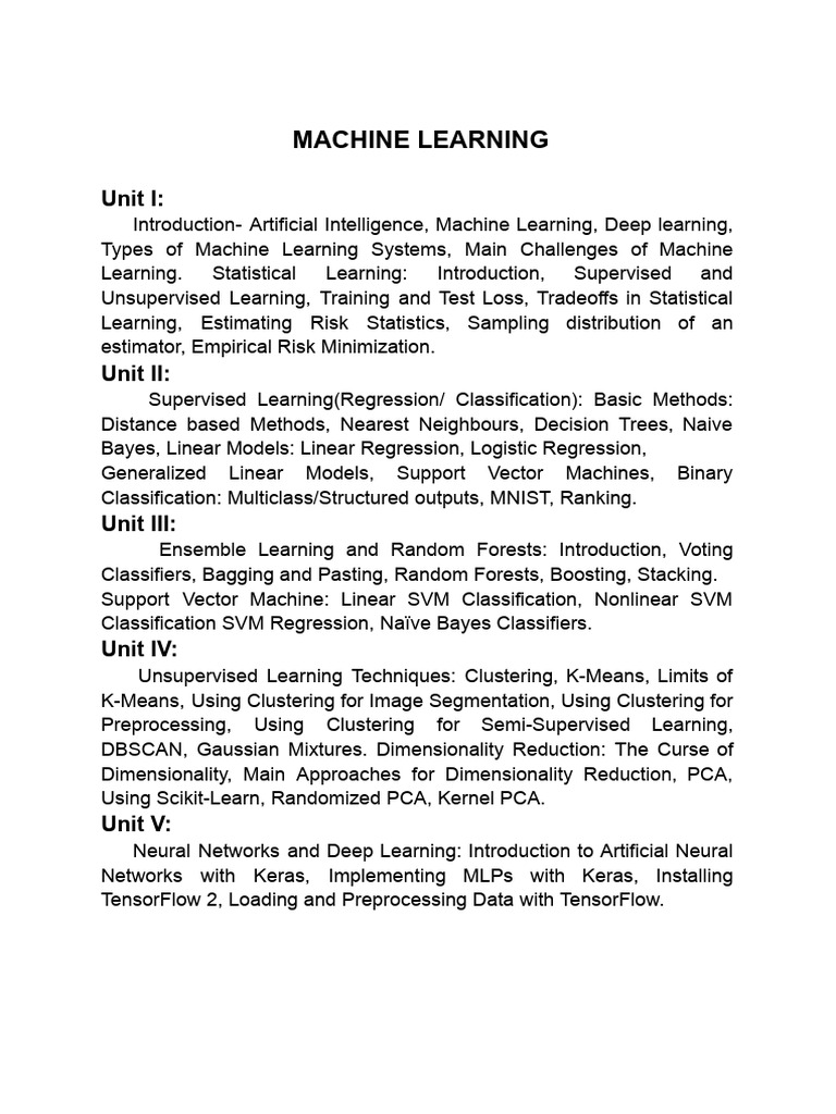 3-2 syllabus | PDF | Cryptography | Machine Learning