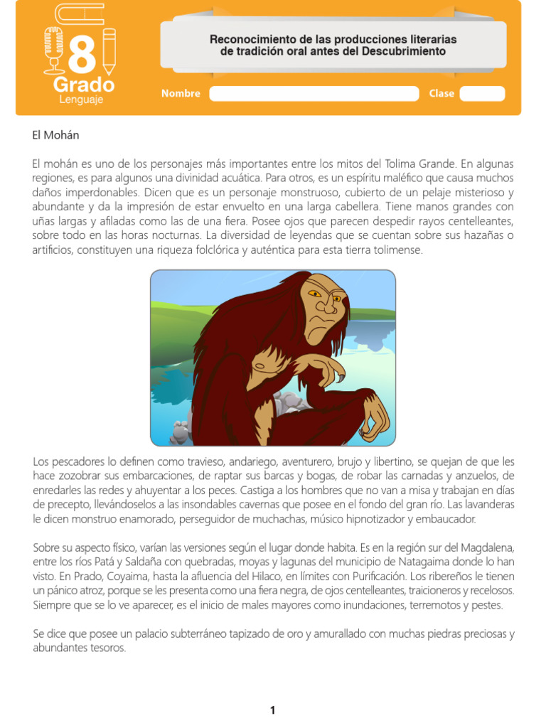 Leyenda El Mohan | PDF