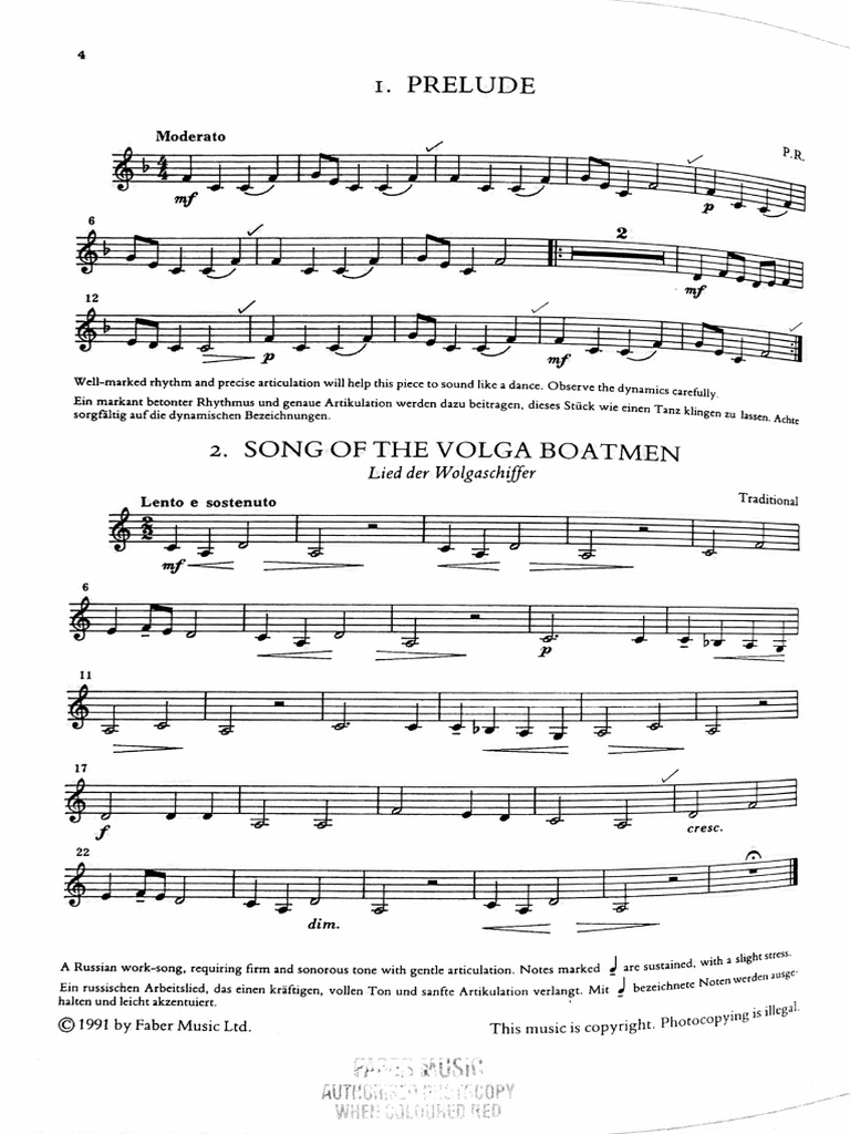 First Book of C Clarinet Solos | PDF