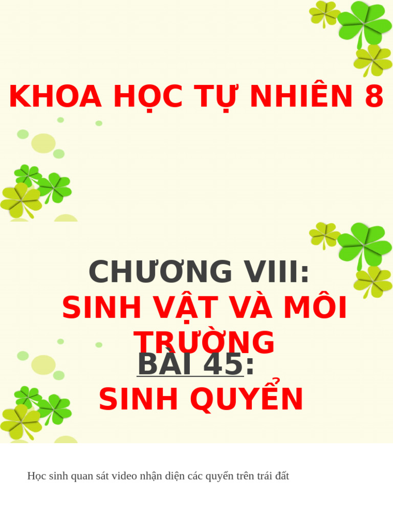 Bài 45-KHTN 8 KNTT(1) | PDF