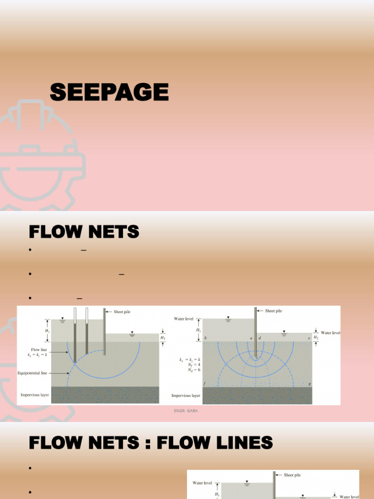 Seepage | PDF | Soil Mechanics | Deep Foundation