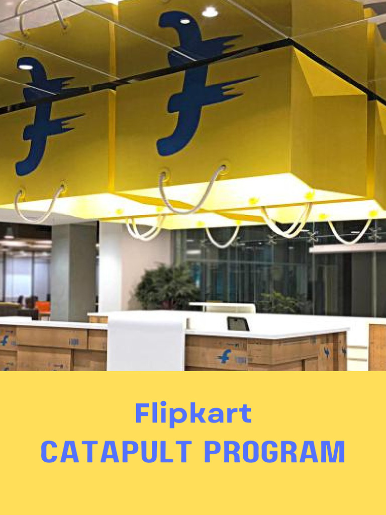 Flipkart Catapult Program | PDF