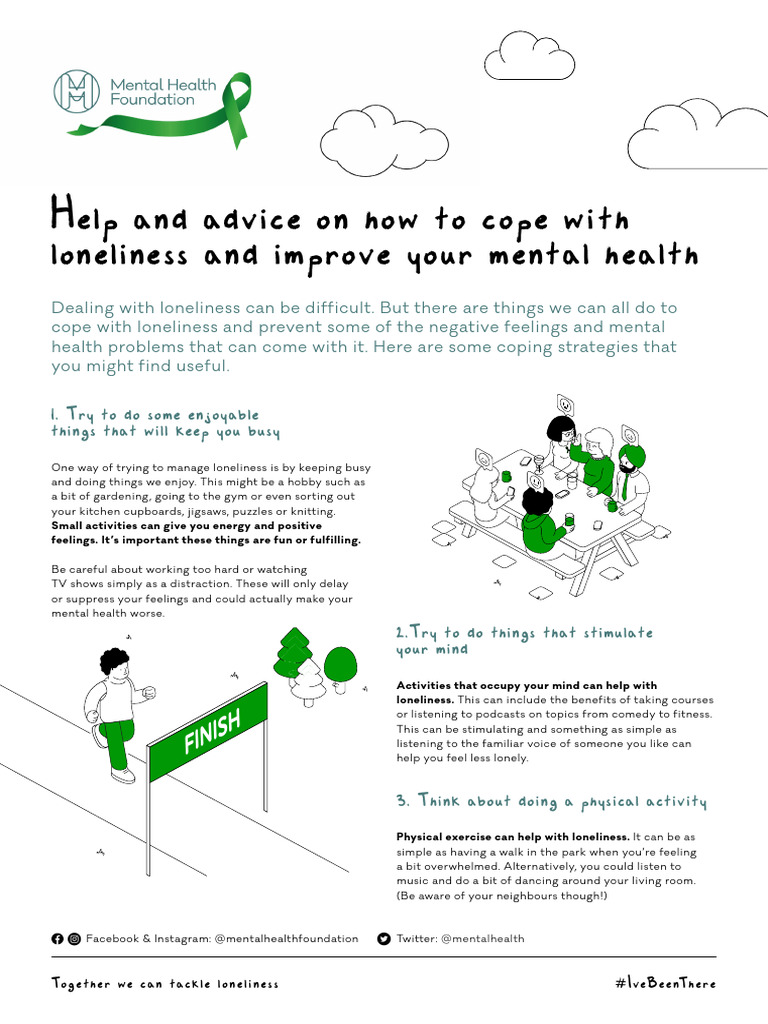 MHAW22 Loneliness Help and Advice | PDF | Loneliness | Mental Health