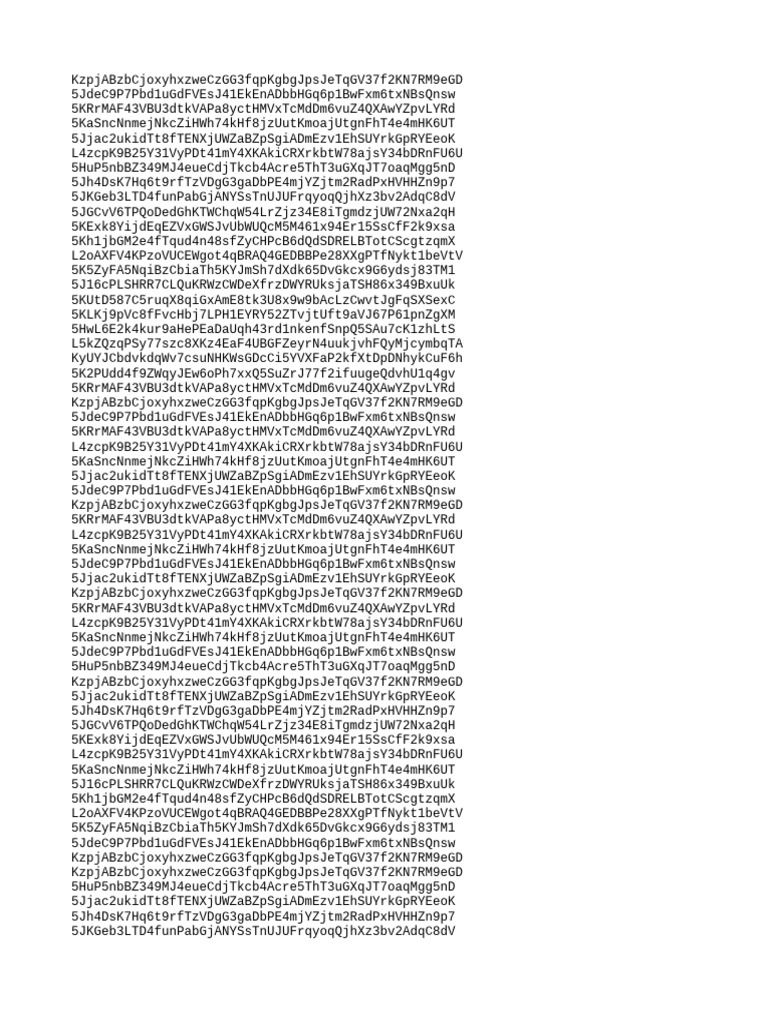 Unique Identifier Strings Collection | PDF
