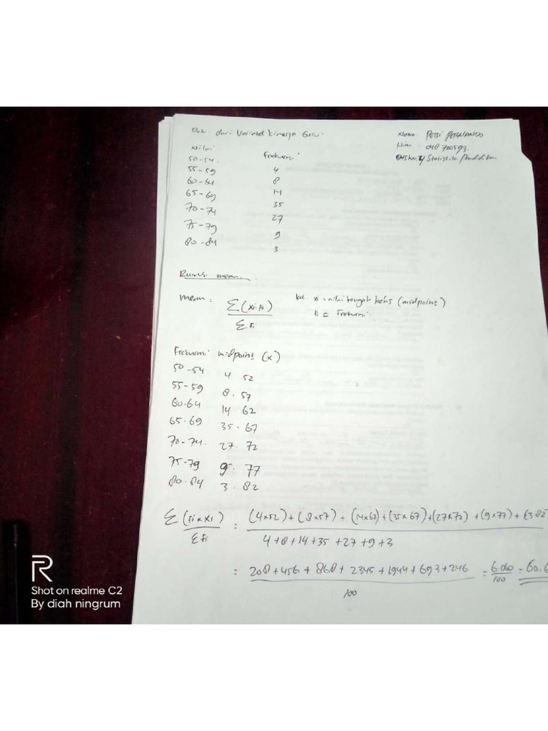 diskusi 4 statiska pendidikan pebi pernando | PDF