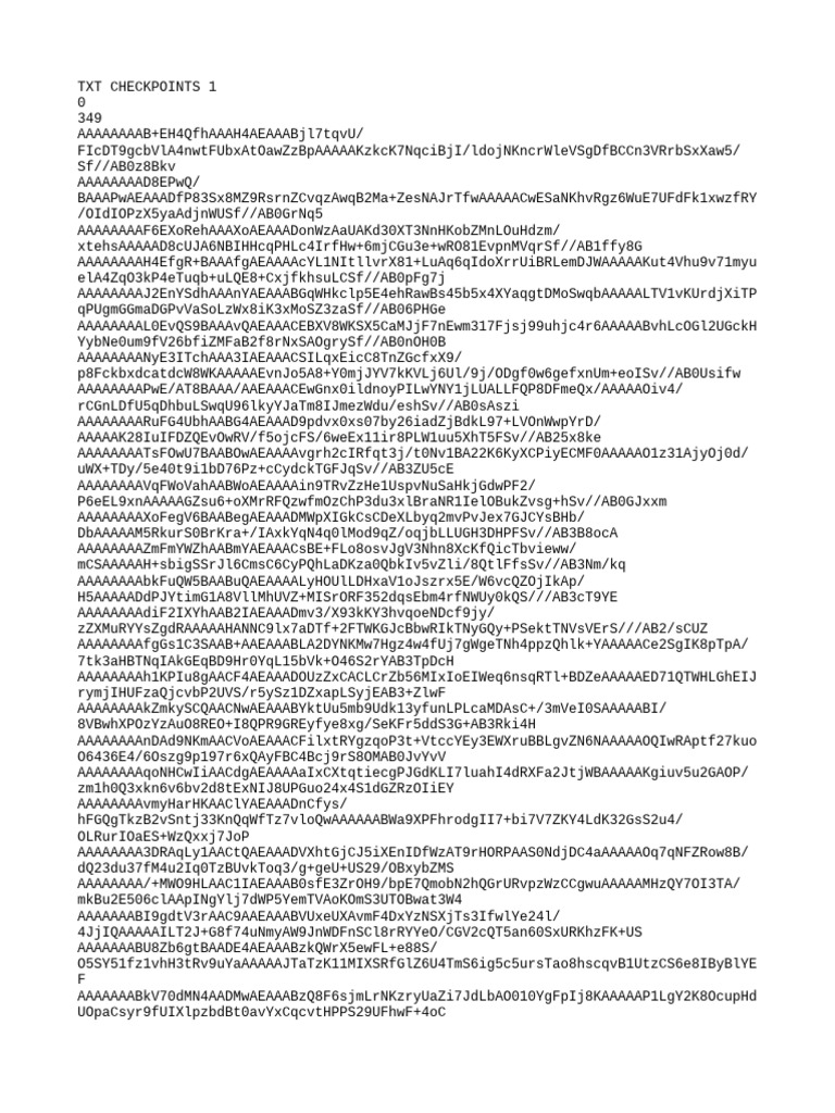 Org Bitcoin Production Checkpoints | PDF