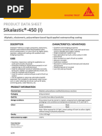 Sikalastic®-726 Balcony One Shot: Product Data Sheet | PDF | Humidity ...