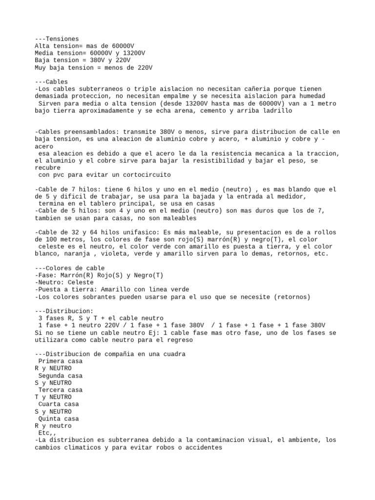 Instalacion Energia Corregido | PDF | Cobre | Ingeniería de Edificación