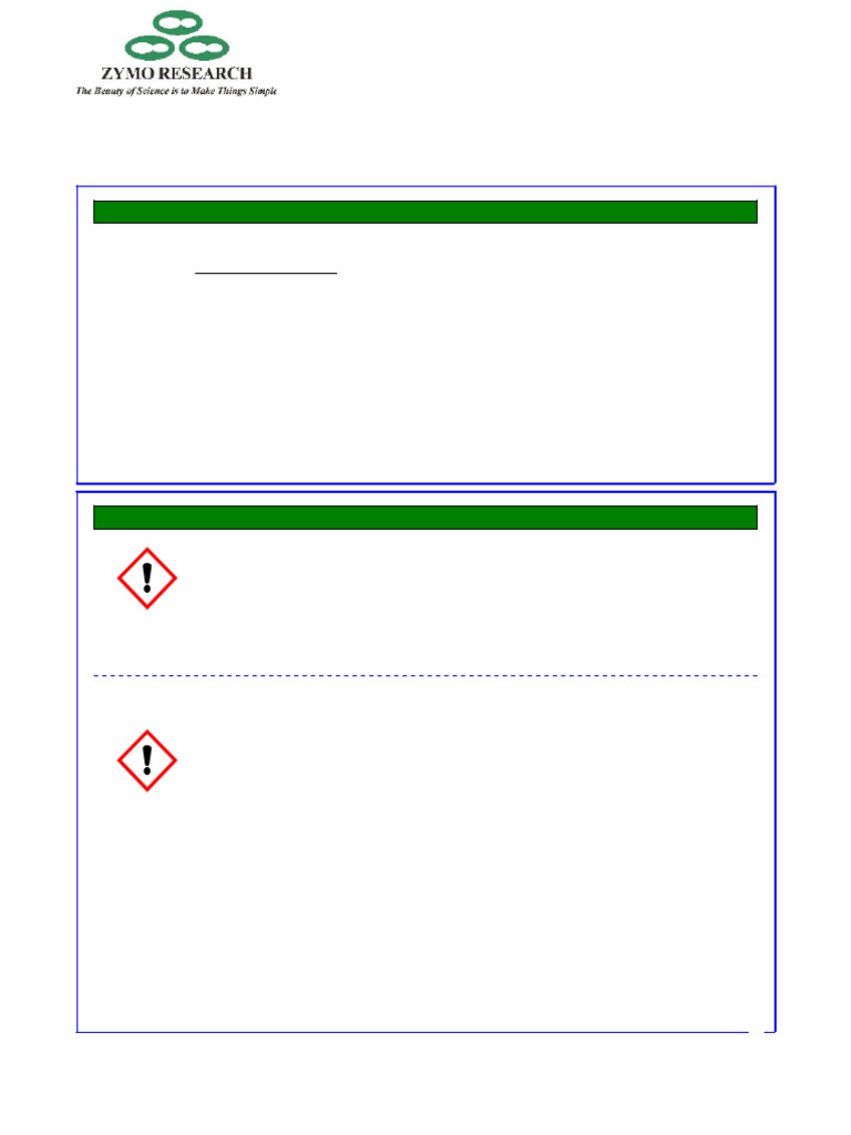d5020-9 d5021-9 M-Digestion Buffer (2x) | PDF | Dangerous Goods ...