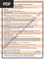 Digital Documentation Class 10 Notes | PDF | Page Layout | Search ...