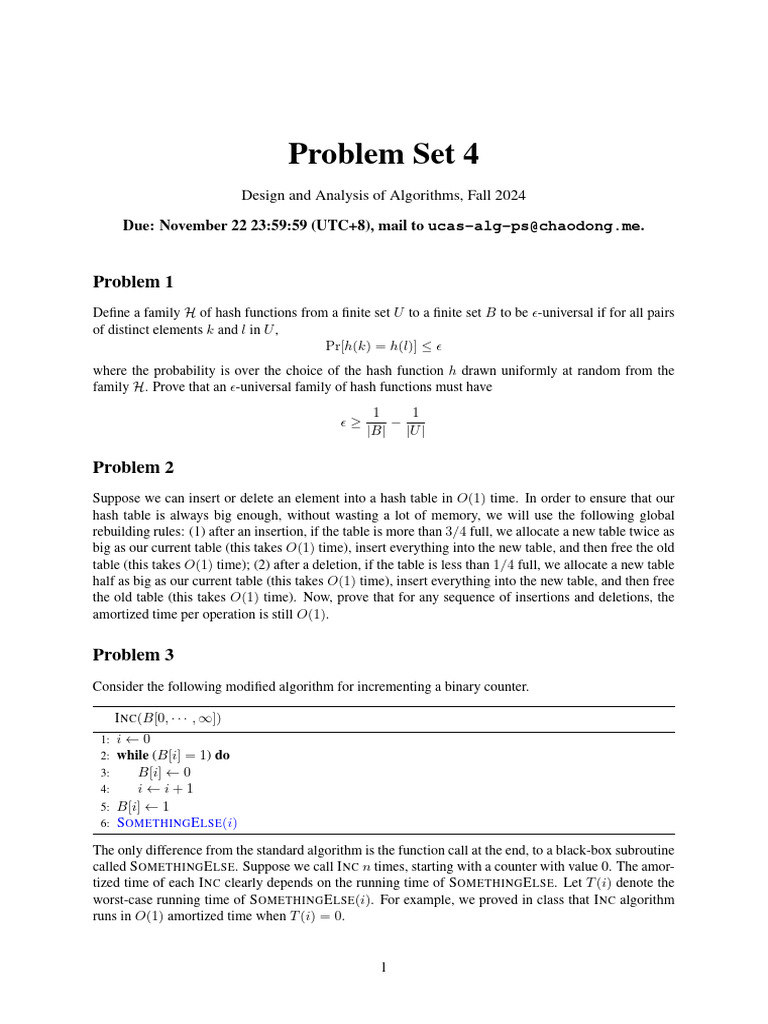 ps4 | PDF | Theoretical Computer Science | Computer Programming