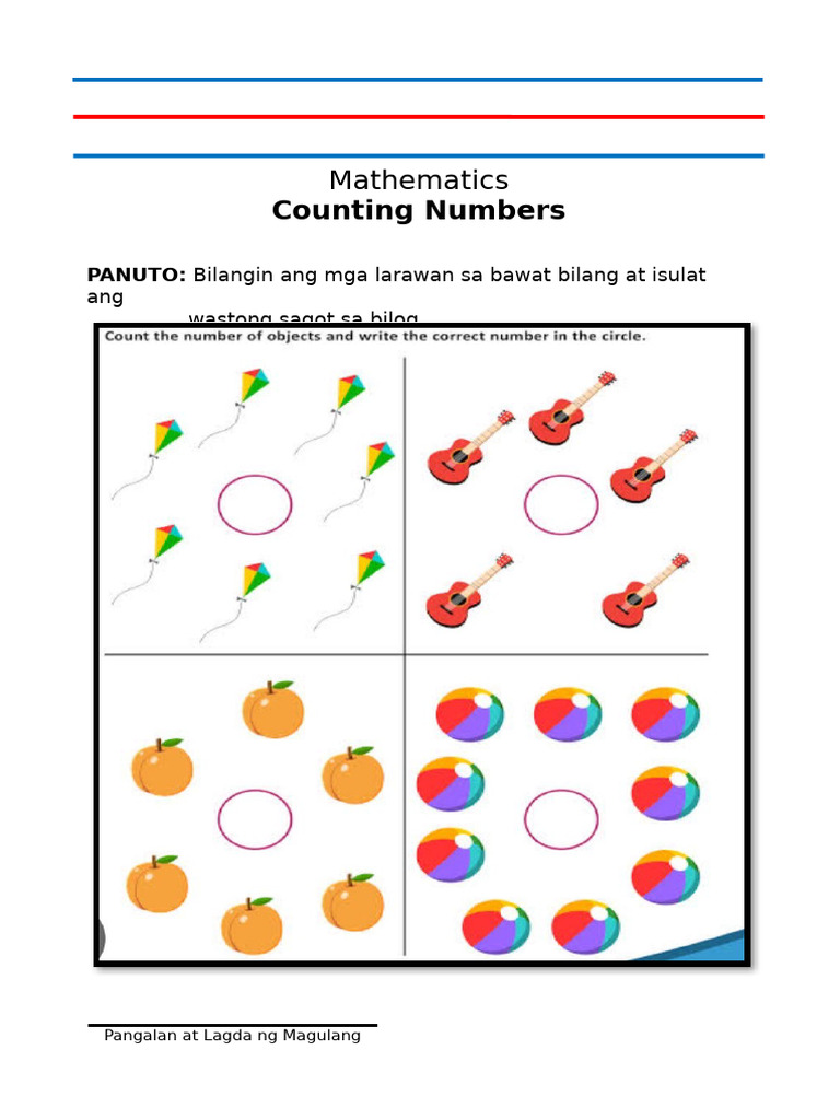 Counting Object - 7 | PDF