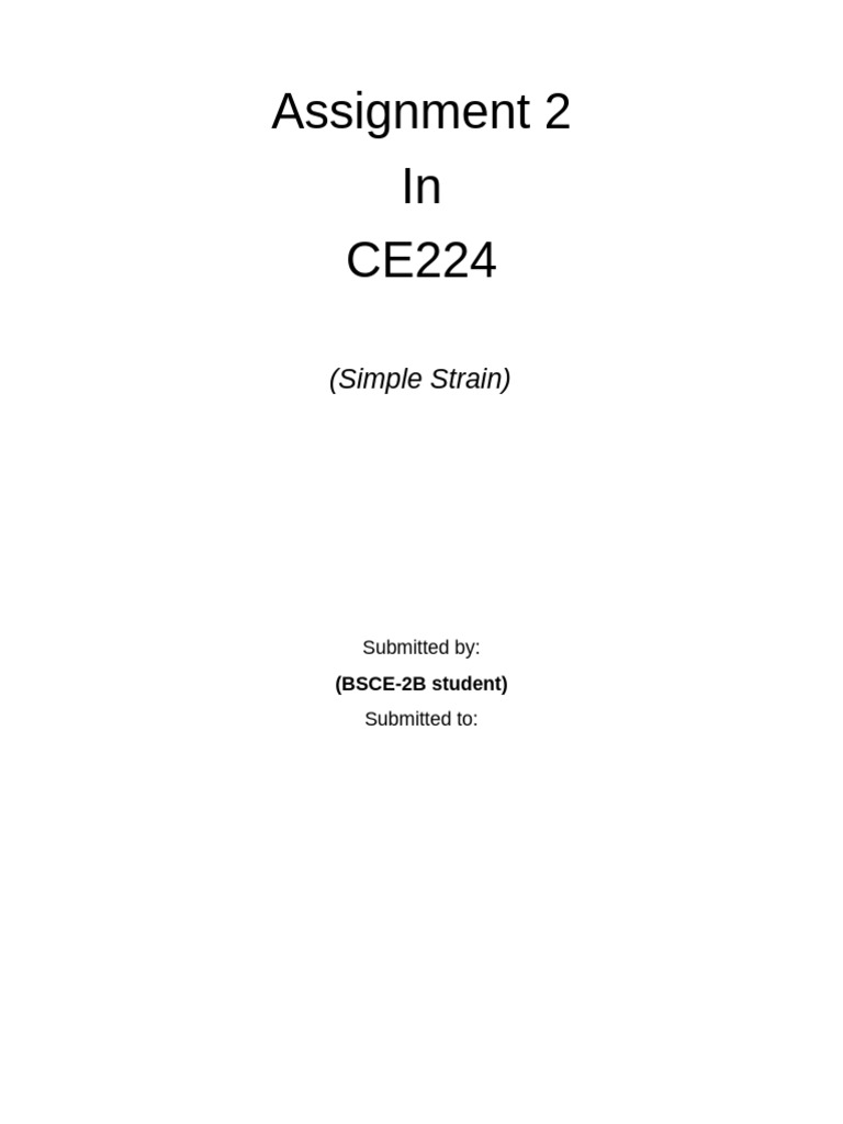 Assignment 2 Mechanics | PDF