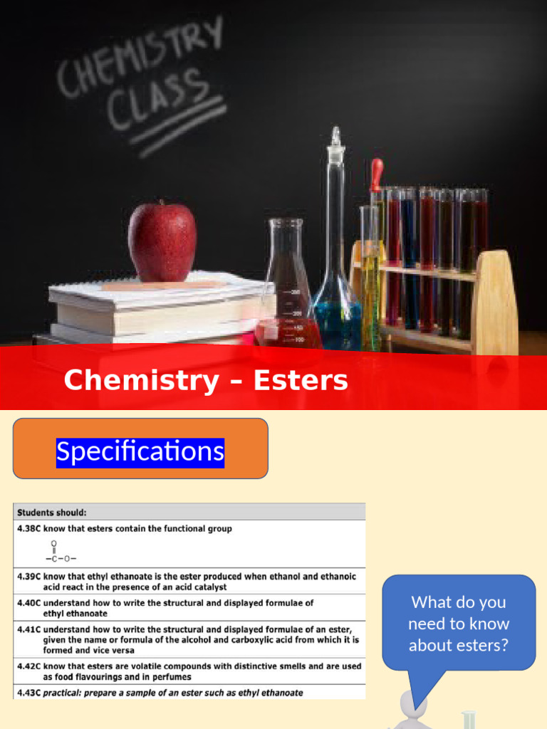 Esters | PDF | Ester | Ethanol