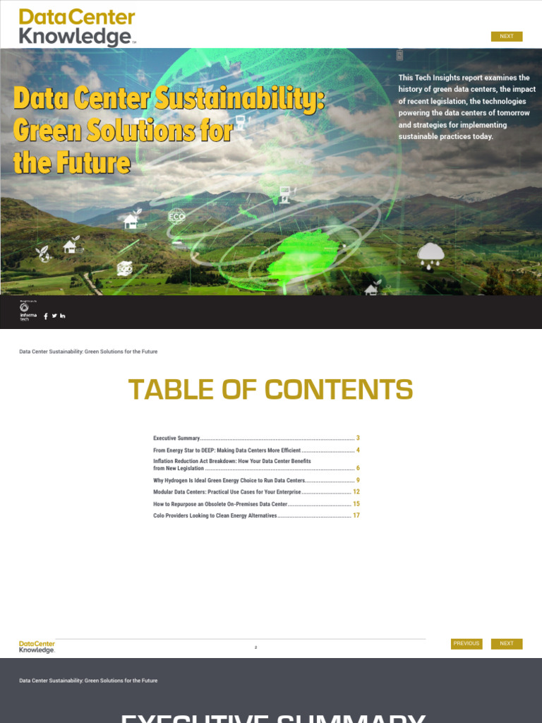 Data Centre Sustainability | PDF | Fuel Cell | Hydrogen