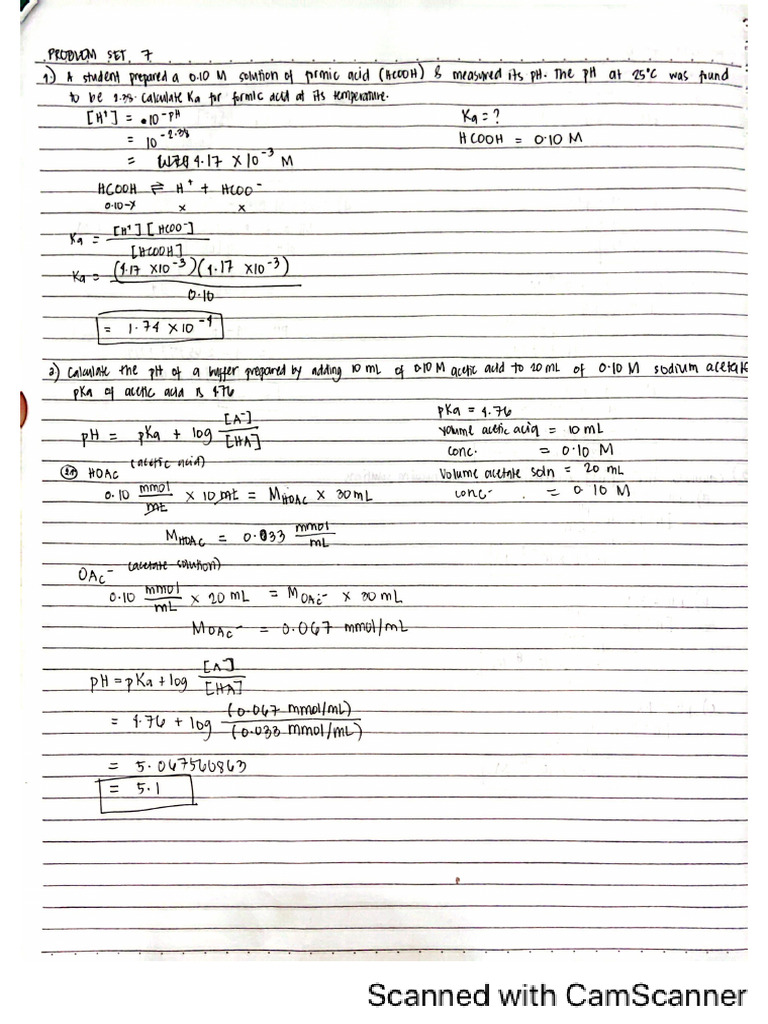 Problem Set 7 | PDF